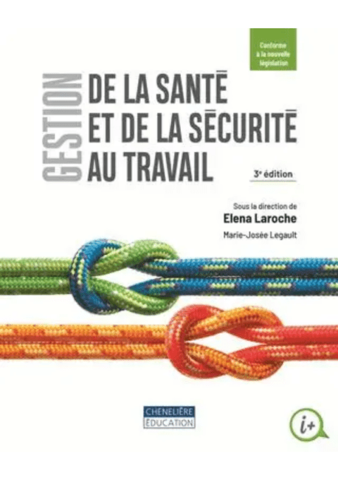 Gestion de la santé et de la sécurité au travail 3e édition | Elena Laroche et Marie-Josée ...